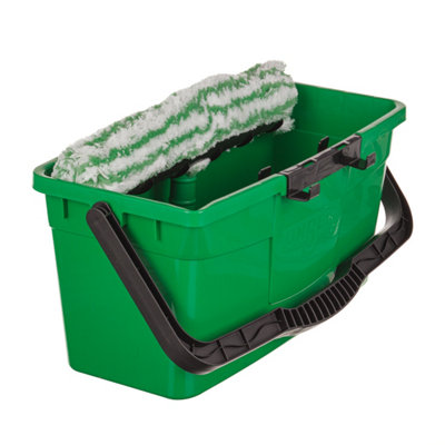 Bucket Window & Car Cleaner 12Ltr MultiUse With Inbuilt Storage Shelves ...
