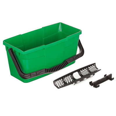 Bucket Window & Car Cleaner 12Ltr MultiUse With Inbuilt Storage Shelves ...