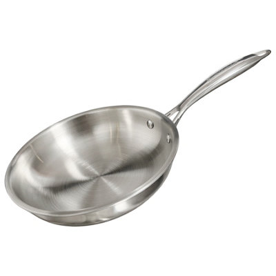 Buckingham Elite-Tri 18/8 Stainless Steel Frying Pan 24 cm / 2.1 Litre ...
