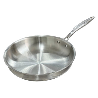 Buckingham Elite-Tri 18/8 Stainless Steel Frying Pan 28 cm / 2.8 Litre ...