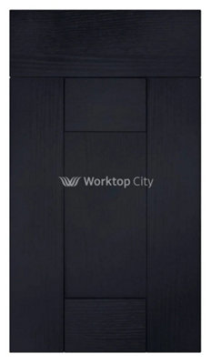 Buckingham Indigo Wood Grain Shaker Replacement Kitchen Doors Sample ...