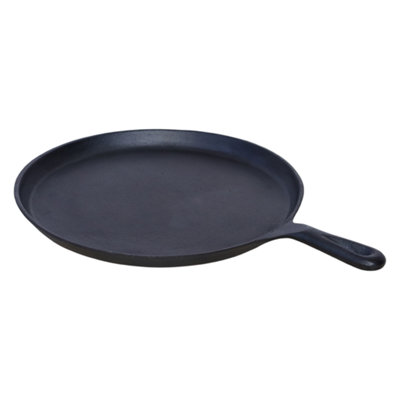 Buckingham Pre-Seasoned Cast Iron Crepe Pan 27 cm.