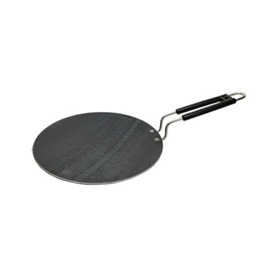 Buckingham Premium Iron Traditional Tawa Pan 25 cm