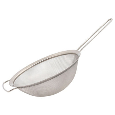 Buckingham Stainless Steel Fine Mesh Sieve Strainer 25 cm