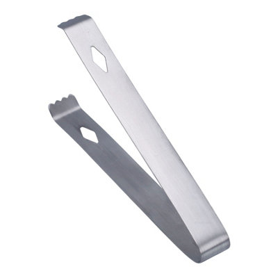 Buckingham Stainless Steel Rhombus Cocktail Tong for Bar with Thickened ...