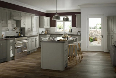 Buckingham Wood Grain Shaker Dakar Replacement Kitchen Doors 570mm x ...