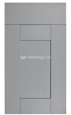 Buckingham Wood Grain Shaker Dust Grey Replacement Kitchen Doors Sample ...