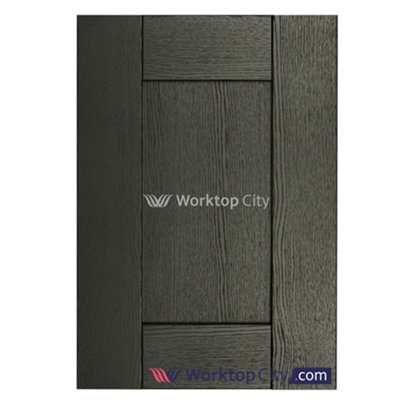 Buckingham Wood Grain Shaker Graphite Replacement Kitchen Doors 570mm x ...