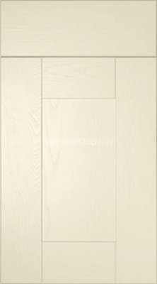 Buckingham Wood Grain Shaker Ivory Sample Colour Swatch