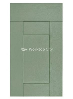 Buckingham Wood Grain Shaker Reed Green Replacement Kitchen Doors ...