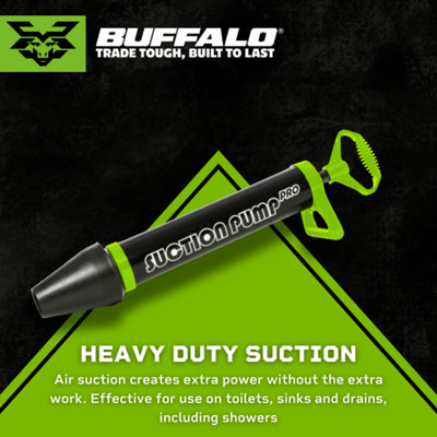 Buffalo Blaster PRO Suction Pump Toilet Plunger