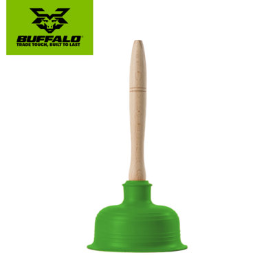Buffalo Premium Orange Plunger Giant | DIY at B&Q