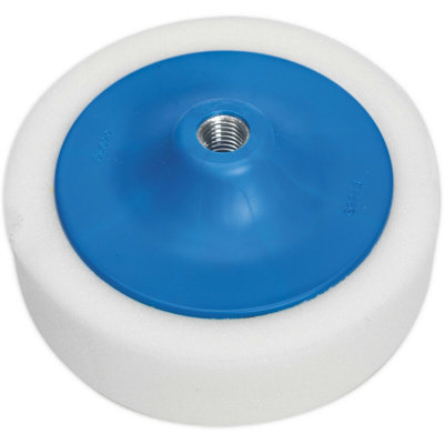 Buffing & Polishing Foam Head - 150 x 50mm - 5/8" UNC Thread - Dense ...
