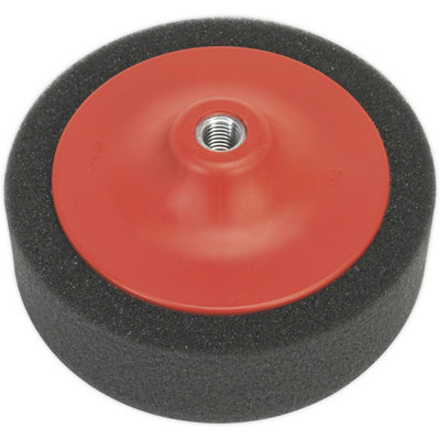 Buffing & Polishing Foam Head - 150 x 50mm - M14 x 2mm Thread - Soft ...
