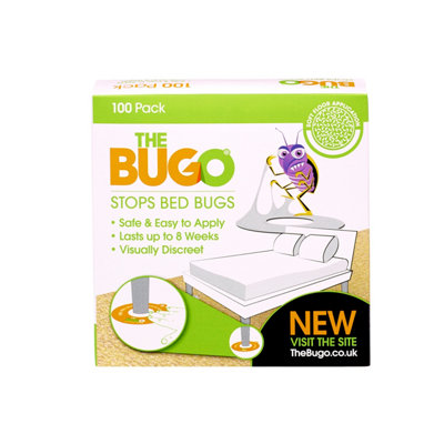 Bugo Soft Floor Bed Bug Detector and Trap Pack of 100 | DIY at B&Q