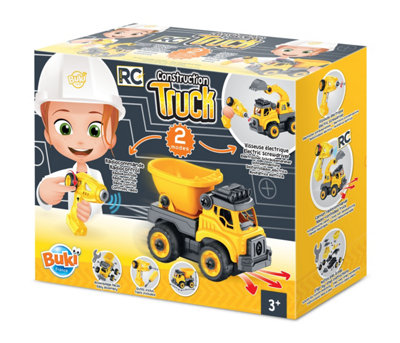 Build Your Own RC Construction Truck Motorised Model Remote Control ...