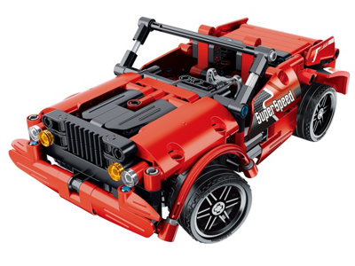 Build Your Own Sports RC Car Model Builder Supercar Driveable R/C - Age 8+