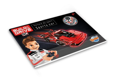 Build Your Own Sports RC Car Model Builder Supercar Driveable R/C - Age 8+