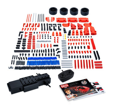 Build Your Own Sports RC Car Model Builder Supercar Driveable R/C - Age 8+