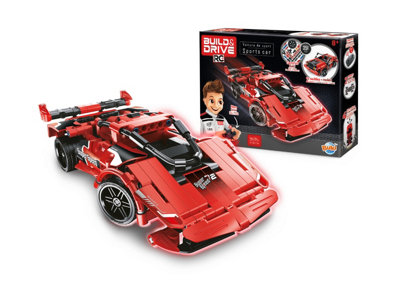 Build Your Own Sports RC Car Model Builder Supercar Driveable R/C - Age 8+