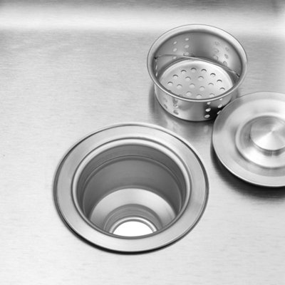 Built-In Stainless Steel Double Kitchen Sink