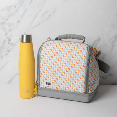 BUILT Stylist 8 Litre Lunch Bag and Perfect Seal 540 ml Yellow ...
