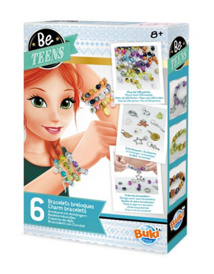 Buki Be Teens Charm Bracelets Creative Arts & Crafts Set | DIY at B&Q