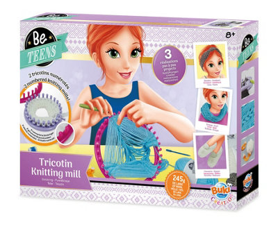 Buki Be Teens Knitting Mill Creative Arts & Crafts Set | DIY at B&Q