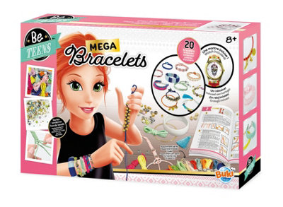 Buki Be Teens Mega Bracelets Creative Arts & Crafts Set | DIY at B&Q