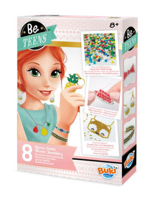 Buki Be Teens Woven Jewellery Creative Arts & Crafts Set | DIY at B&Q
