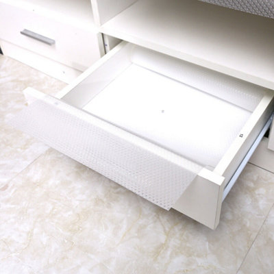 Bulk Roll - 45cm x 500cm Flexible Transparent Waterproof Drawer Shelf ...