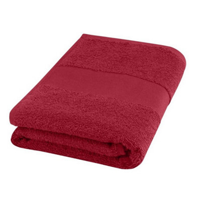 Bullet Charlotte Bath Towel Red (One Size)