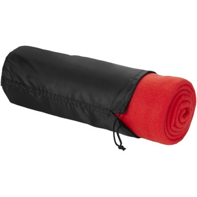 Bullet Huggy Blanket And Pouch Red (150 x 120 cm)