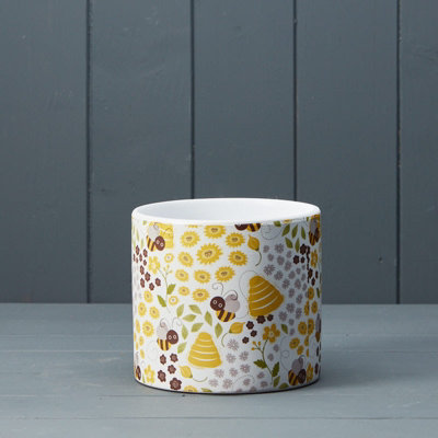 BUMBLEBEE PLANT POT (14CM)