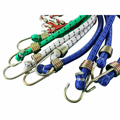 Bungee Cord Coated Hooks Luggage Roof Racks and Camping thickness 10mmx ...