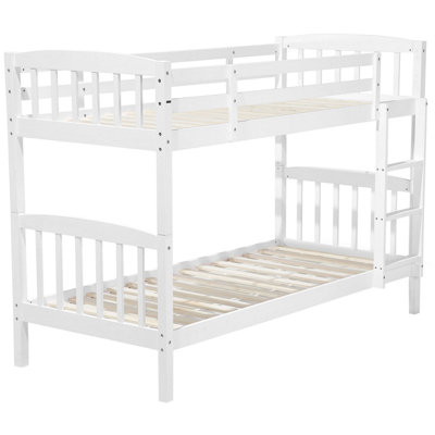 Bunk Bed Wood REGAT 90 x 200 cm (EU Single) White
