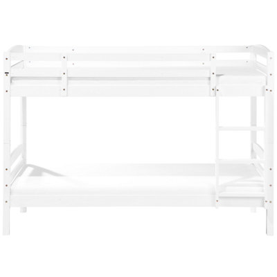 Bunk Bed Wood REGAT 90 x 200 cm (EU Single) White