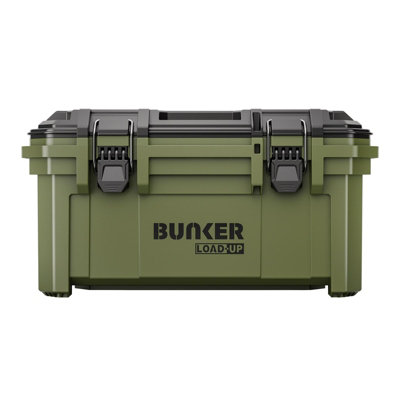 BUNKER Load Up Stacking Tool Box 230mm IP65 Waterproof Storage with ...
