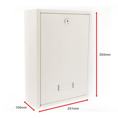 Burg-Wachter MB11 Forth Rear Access Gate & Wall Mounted Galvanised ...