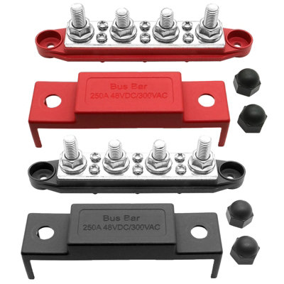 Bus Bar 250a 4xM10 terminal. Both