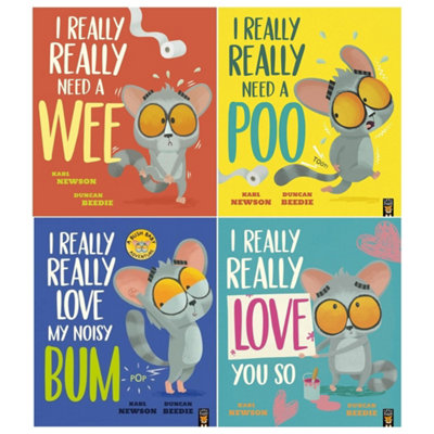 Bush Baby Adventures 4 Books Set by Karl Newson, Duncan Beedie (I ...