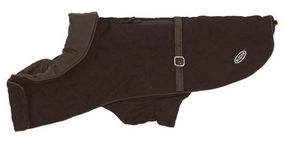 Buster City Dog Coat Bitter Chocolate XSmall