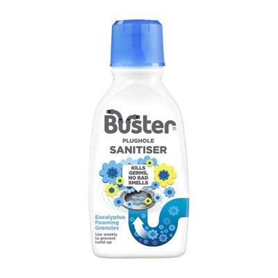Buster Plughole Clean & Fresh Eucalyptus Foaming Granules 300g - Deep ...