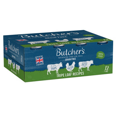 Butcher's Chicken & Tripe Dog Food Can 400g x 12