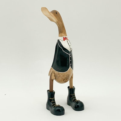 Butler Outfit Duck Ornament - L15 x W15 x H45 cm | DIY at B&Q