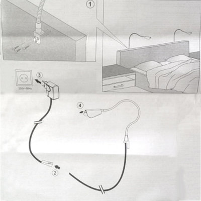 Butterfly Bedroom Reading lamp
