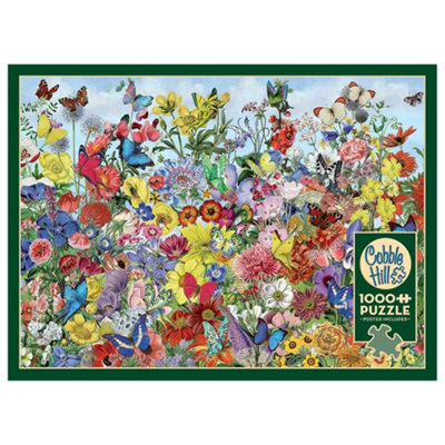 Butterfly Garden Jigsaw Puzzle 1000 Pieces