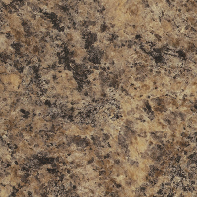 Butterum Granite Effect 38mm Laminate Kitchen Worktop - 3600mm x 670mm ...
