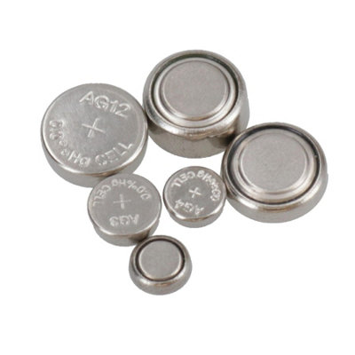 Button Cell Batteries Alkaline Battery AG1 - AG13 For Watches ...