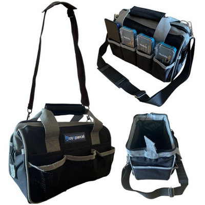 Buyaparcel 12" 30cm Open Mouth ToolBag Tool Bag Holdall Black ...